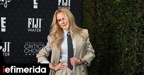 Critics Choice Awards Η Νικόλ Κίντμαν απέδειξε ότι το κοστούμι είναι