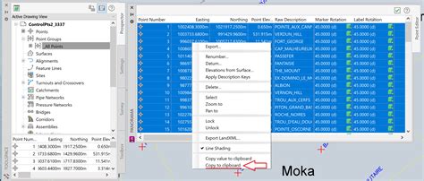 Solved Exporting Cogo Points With Layer Information And Marker Rotation