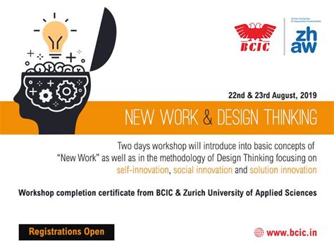 Shanmitha Lakkamraju On Linkedin Workshop On New Work And Design Thinking By Bcic And Zurich