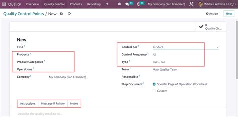 An Overview Of Quality Checks And Quality Alerts With Odoo 16 Quality Module