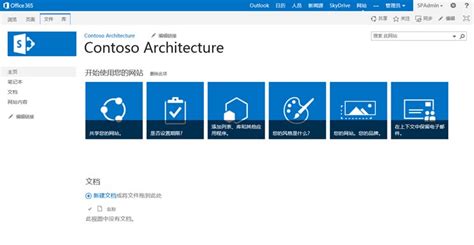 Sharepoint在企业中的应用—在本地和云端快速构建企业门户