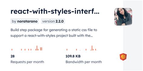 React With Styles Interface Css Compiler Cdn By Jsdelivr A Cdn For