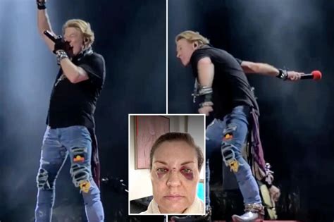 Guns N Roses Singer Axl Rose To Stop Throwing Microphone In Wake Of