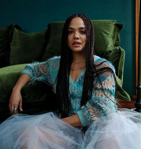 Pin By Moel Llc On Tessa Thompson In 2024 Tessa Thompson Braided