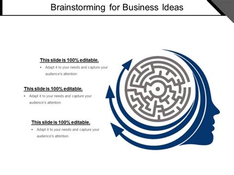 Brainstorming For Business Ideas Ppt Powerpoint Presentation Model Graphics