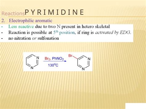 Pyrimidine Synthesis And Reaction Pptx