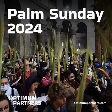 Optimum Partners Jordan On Linkedin Palmsunday Holyweek
