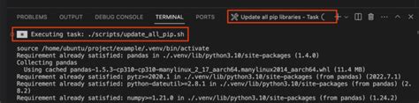 Vs Code 的 Tasks 提升編程效率？實戰更新所有 Pip 的 Library Python 編程．圖表