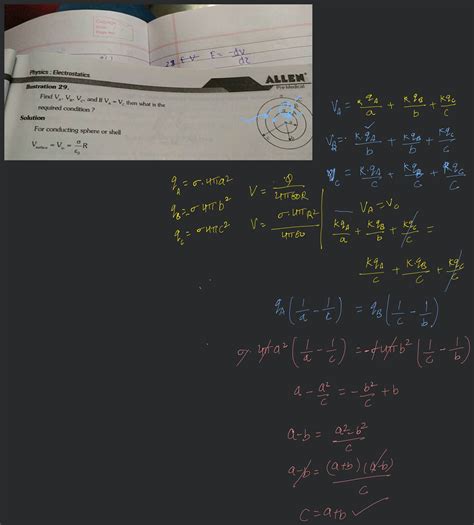 28EE Dzdv Physics ElectrostaticsIlustration 29 Find VA VB VC An