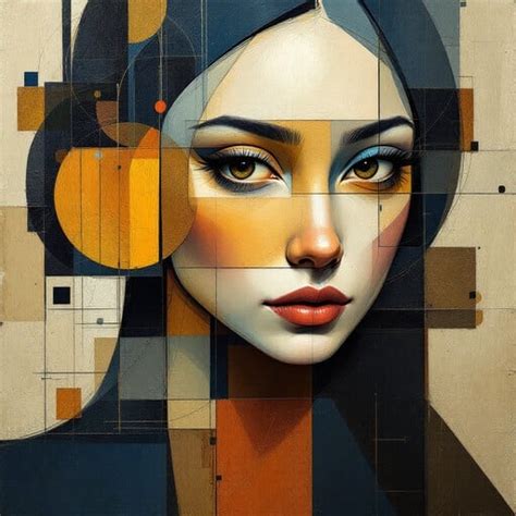 Free Geometric Portrait Fusion Photo Abstract Geometric Portrait Download At Stockcake