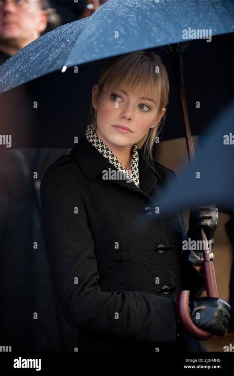 Emma Stone The Amazing Spider Man Banque De Photographies Et Dimages à