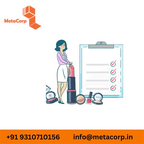 Obtain Your Cosmetic Manufacturing License With Metacorp Ites Pvt Ltd
