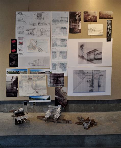 Arch Model Architectural Presentation Pin Up Vintage World Maps Photo Wall Supportive