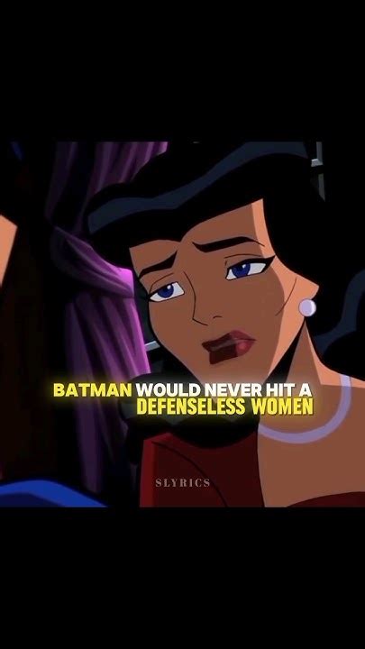 Savage Batman Edit 😈🗿 Batman Would Never Hit A Defenseless Women