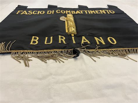 Fasci Di Combattimento Buriano Banner Militaria In Roma Melmeluzzi