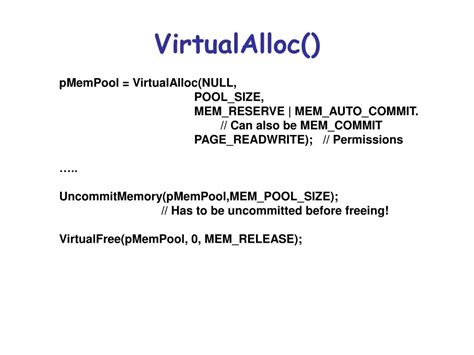 Ppt Windows Ce Memory Management Powerpoint Presentation Free