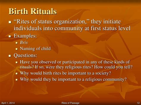 Ppt Rites Of Passage Powerpoint Presentation Id624844