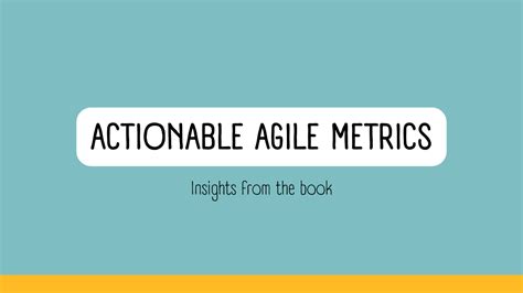 Unleash Team Predictability With Actionable Agile Metrics