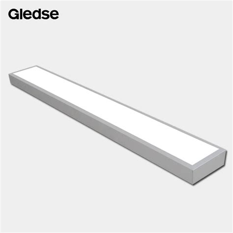 Flat Lamp Linear Fixture Led Pendant Linear Light Slim Ceiling 28w 36w 48w Flat Led Tri Proof