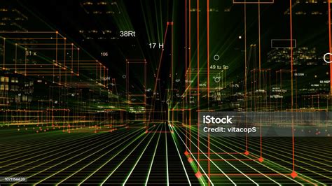 3d 렌더링 기술 디지털 배경 구성 데이터와 미래의 도시 0명에 대한 스톡 사진 및 기타 이미지 0명 가상현실 건물 외관 Istock