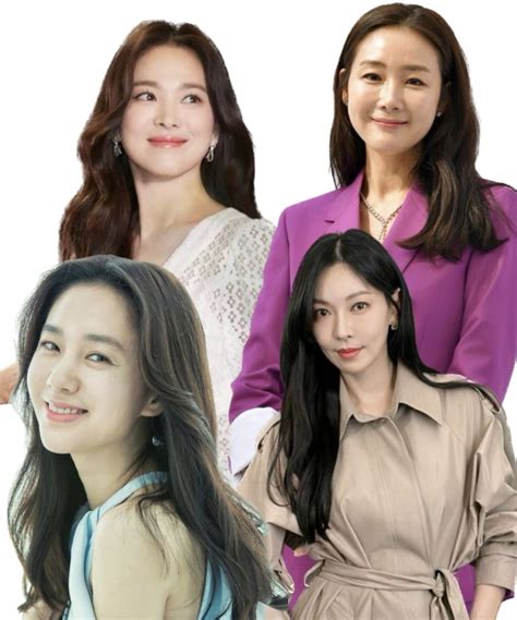 여자 긴머리펌 40대 50대 여성 헤어스타일 굵은 웨이브펌 엘리자벳펌 C컬펌 S컬펌 네이버 블로그