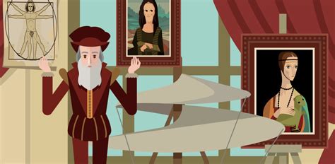 Χρωματιστή Τάξη Βιβλιαράκι για τον Λεονάρντο Ντα Βίντσι