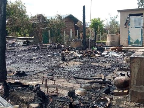 မုံရွာမြို့နယ် မအူချောင်းကျေးရွားအား စစ်ကောင်စီတပ်မှ ဝင်ရောက်စီးနင်းပ