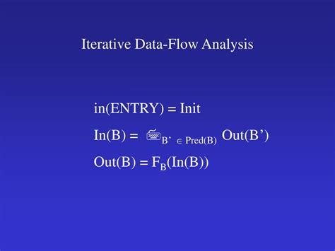 Ppt Data Flow Analysis Chapter 8 Powerpoint Presentation Free Download Id866138