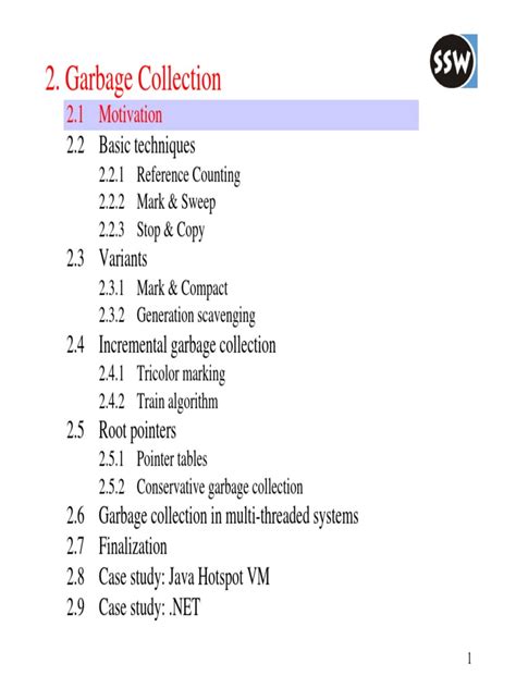 02 Garbagecollection Pdf Pointer Computer Programming C Programming Language