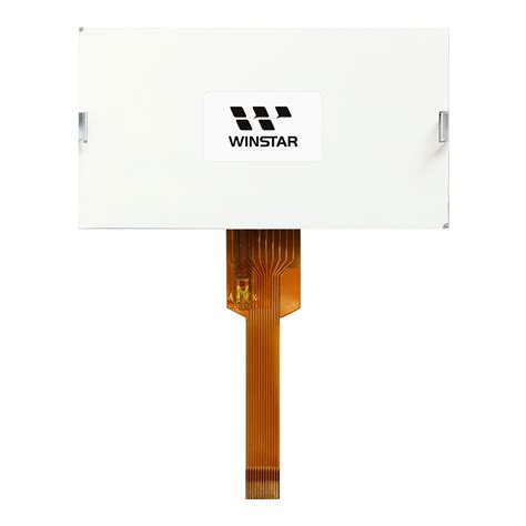 character 20×4 cog lcd display module with fpc crest technologies pty