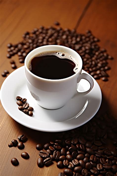 커피 한잔에 커피 콩 배경 배경 화면 및 일러스트 무료 다운로드 Pngtree