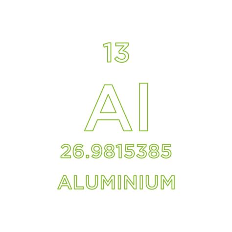 Premium Vector Periodic Table Design Outline Vector Illustration