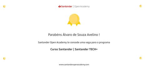 santandertech openacademy novasconquistas tecnologia carreira aprendizado Álvaro de