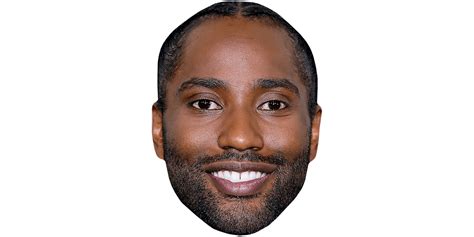 John David Washington Beard Mask Celebrity Cutouts