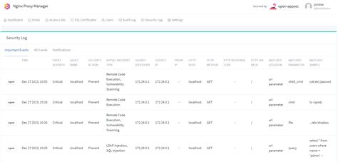 Deploy Nginx Proxy Manager With Open Appsec Managed From Npm Webui