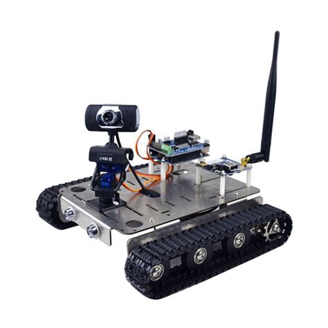 WIFI Smart Video Robot Car DIY Kit With Camera Wireless Android IOS Control For Duino Arduino