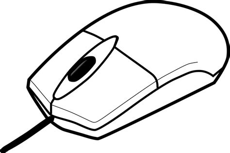 Computer Mouse Clipart Black And White Clip Art Library