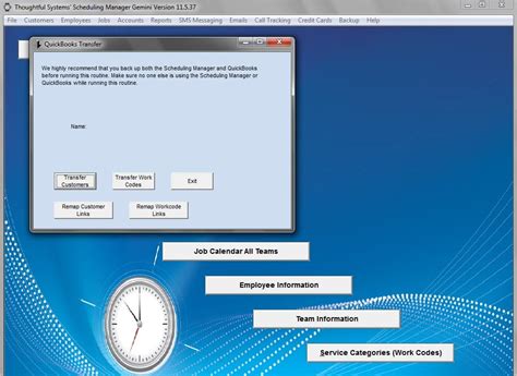 The Quickbooks Interface For All Customer Info Invoices And Payments