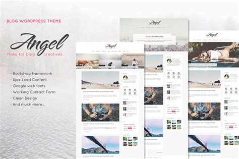 Creative And Elegant Blog Wordpress Theme