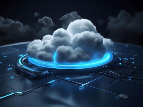 Premium Photo Cloud Computing Infrastructure