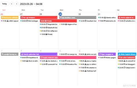 Element 自定义日历拓展 日历组件vuemob6454cc78b025的技术博客51cto博客