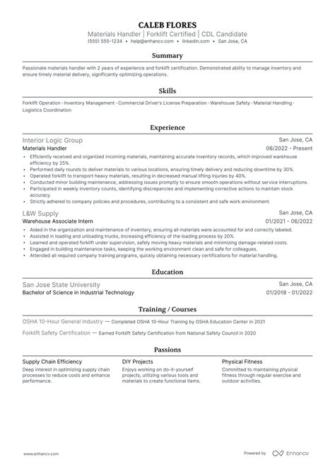 1 Successful Assistant Delivery Driver Resume Example And Writing Tips For 2024