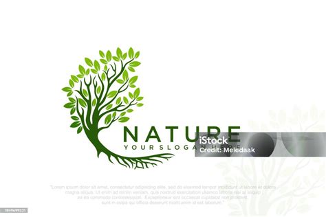 나무의 뿌리 로고 아이콘 실루엣 의 A Tree 벡터 일러스트 레이 션 가계도에 대한 스톡 벡터 아트 및 기타 이미지 가계도 바냔나무 일러스트레이션 Istock