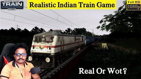 Wap7 Going To Accident Realistic Indian Train Game Train Simulator Classic Youtube