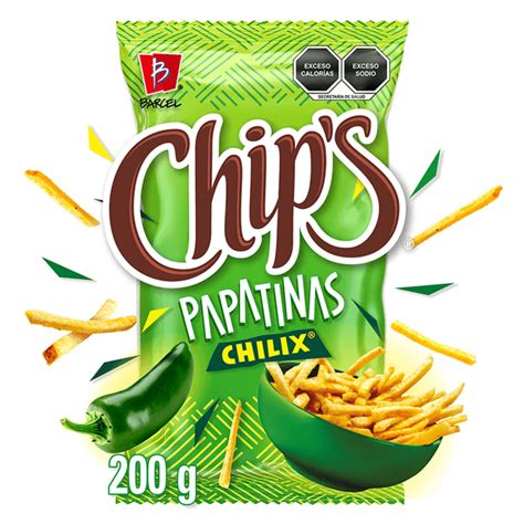 Barcel Papatinas Chips 200 G H E B México