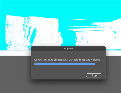 Solved Converting Text Objects With Variable Fonts And C Adobe Community 13296458