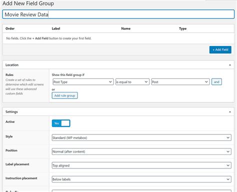 Advanced Custom Fields Tutorial For Beginners Create And Display Fields