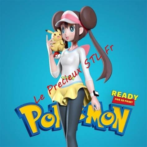 Pokemon Rosa Master Diamond Stl E Impressões 3d