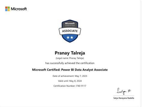 Pranay Talreja On Linkedin Experience Data Powerbi Microsoft Analyst 10 Comments