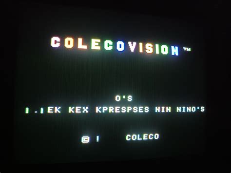 My Personal Favorite Colecovision Game R Colecovision